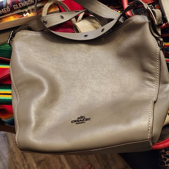 Coach | Bags | Coach Gray Crossbody Bag | Poshmark